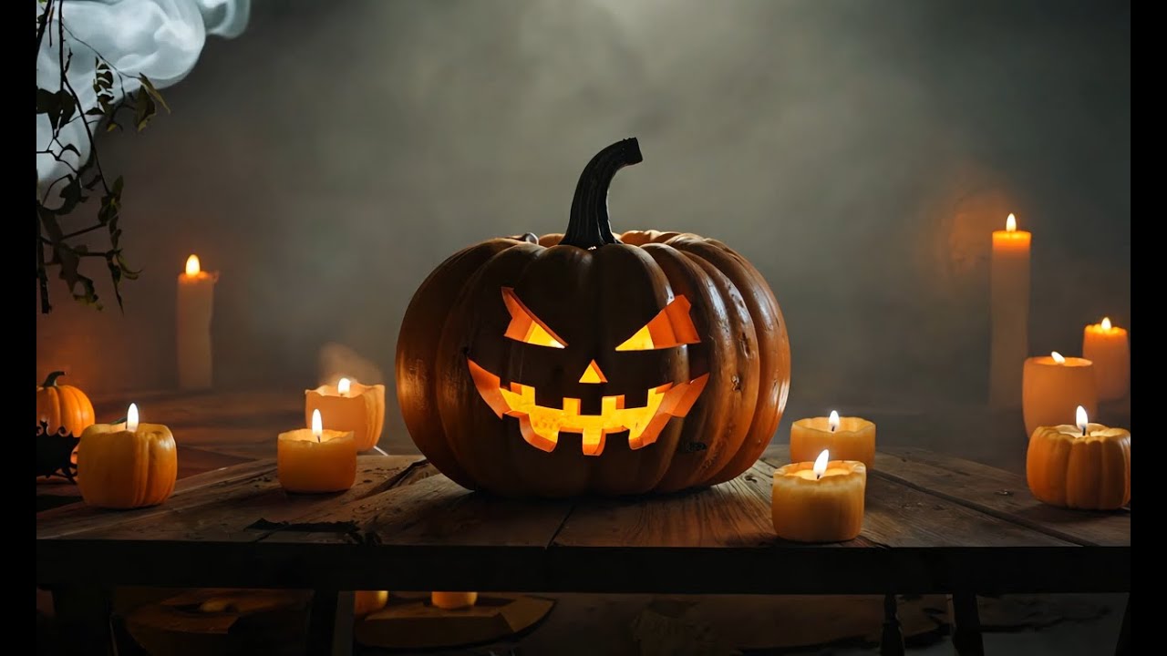 Halloween Ambient Soundscape Loop - For Outdoor & Indoor Parties Spooky ...