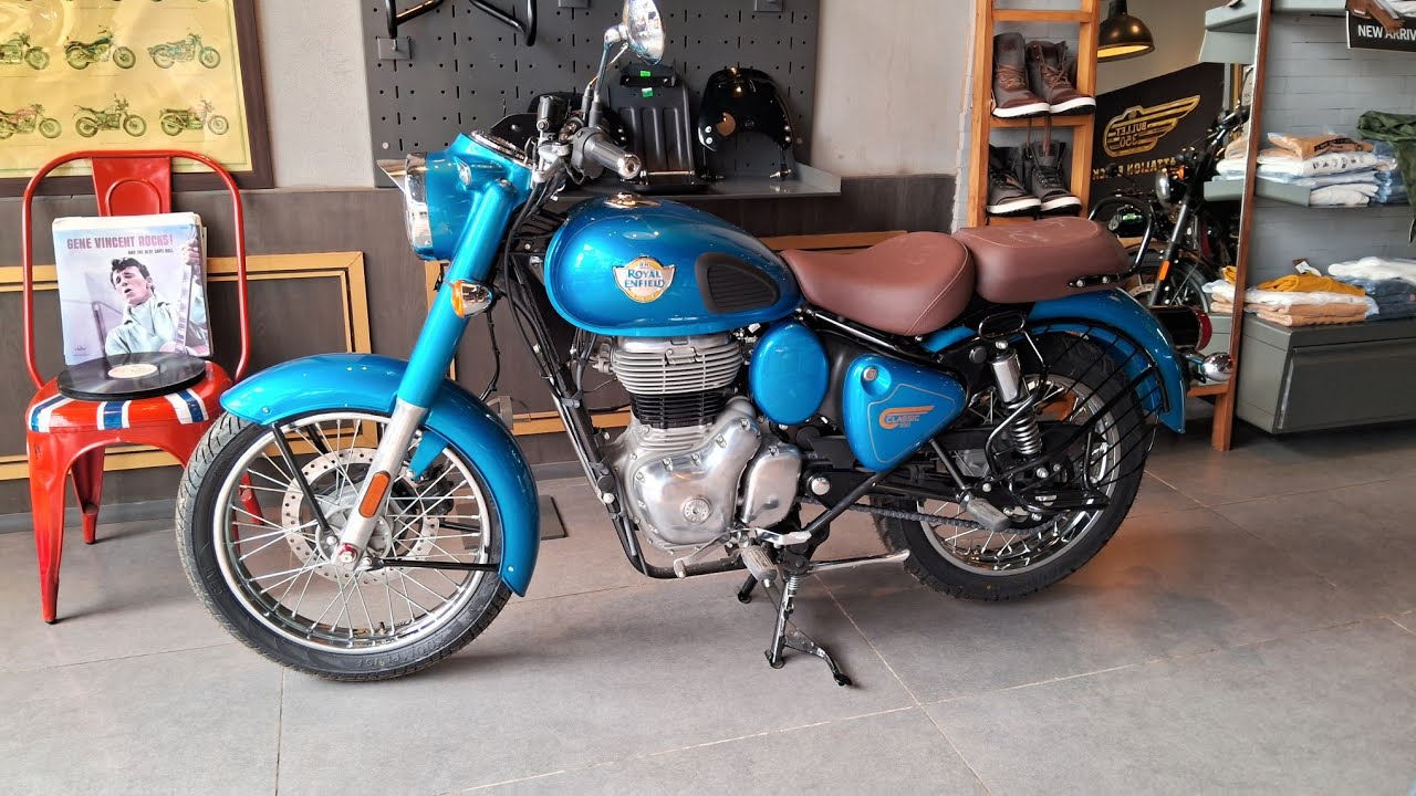 2024 Royal Enfield Classic 350 .. Jodhpur Blue. Detailed REVIEW - YouTube