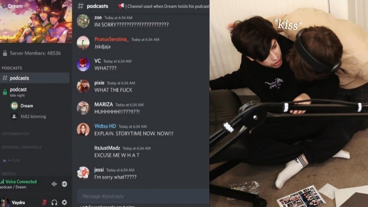 George And Karl Kissed.. (Dream Discord Podcast) - YouTube