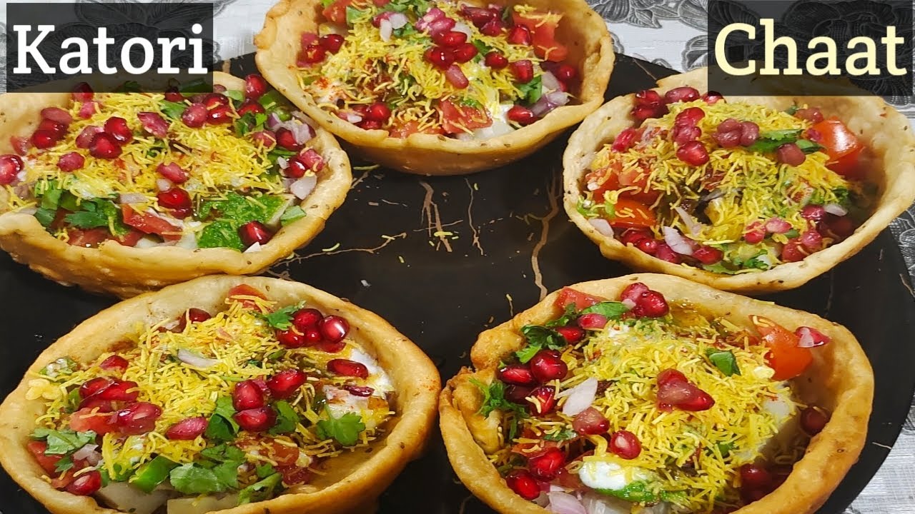 Chaat Chatore series day 1 : Katori chaat recipe | how to make katori ...