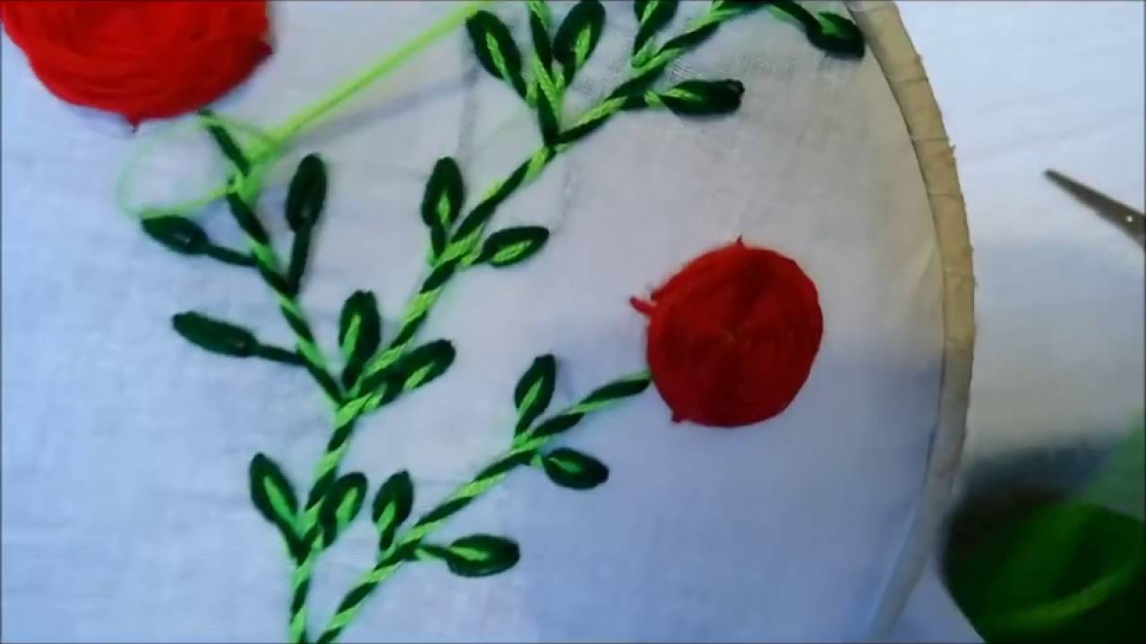 Hand Embroidery: How to Stitch Roses with the Woven Wheel Stitch ...