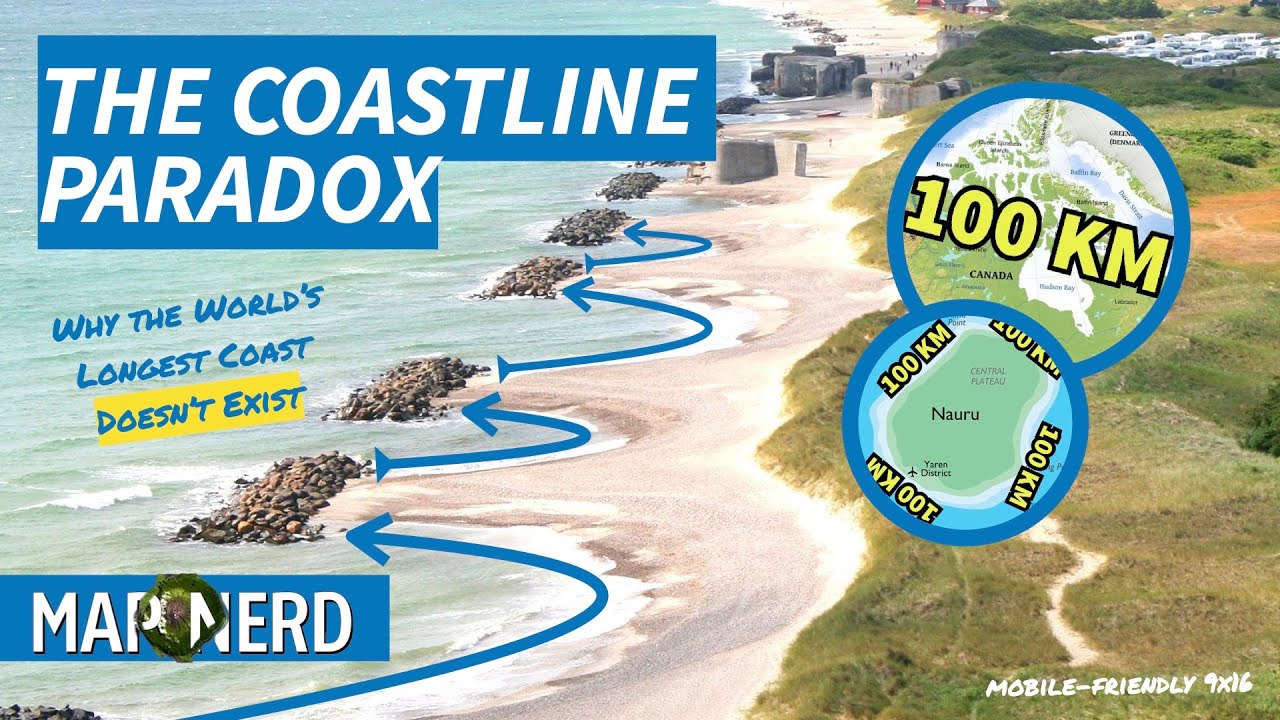 The Coastline Paradox: What's The Longest Coast? (Hint: It Doesn't ...