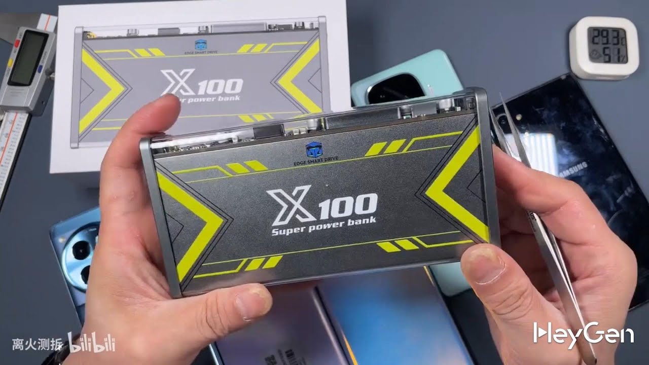 X100 Power Bank Review!! Fast Charging Portable Power Station 97Wh(5V ...
