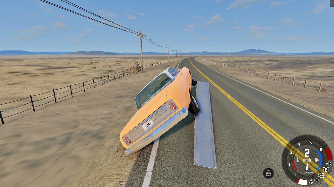 Satisfying Rollover Crashes #17 - BeamNG.Drive - YouTube