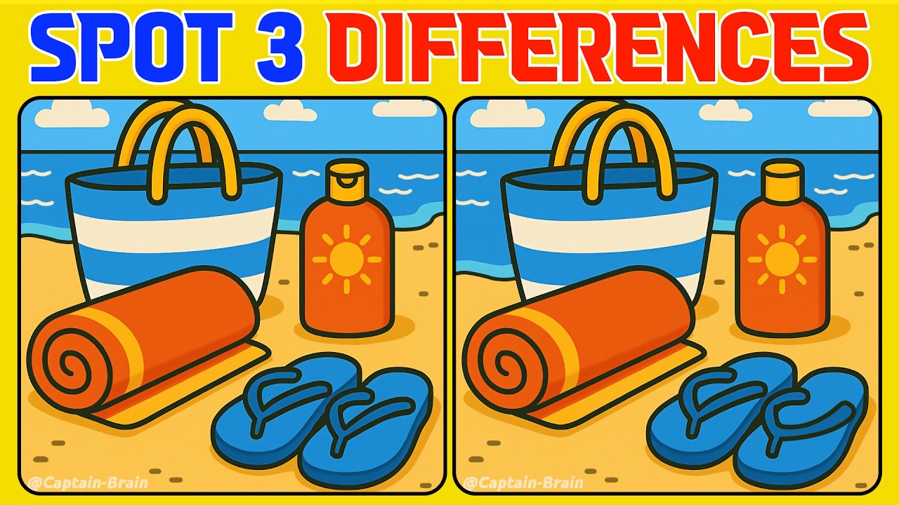 Exciting Find the Difference Games to Train Your Brain - YouTube