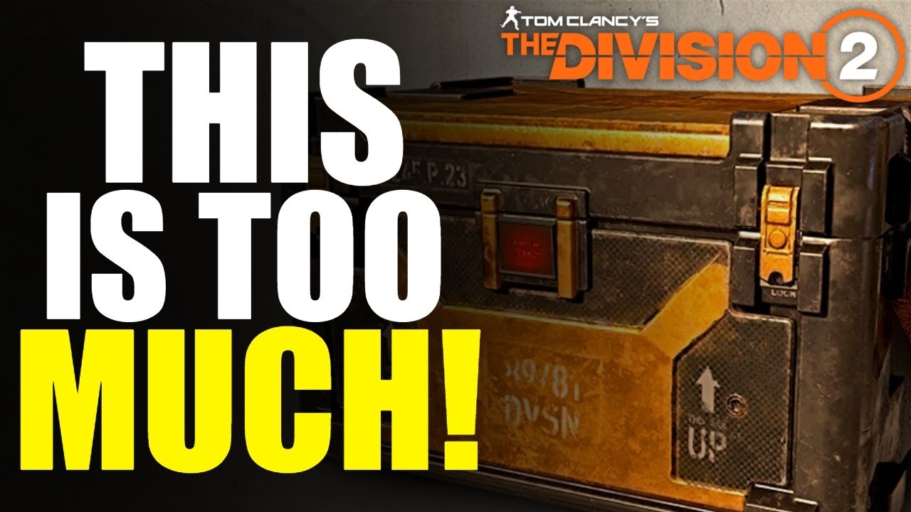 The Division 2 NEW LEGACY CACHE, TEXTILES & MORE! STREAM REVIEW! - YouTube