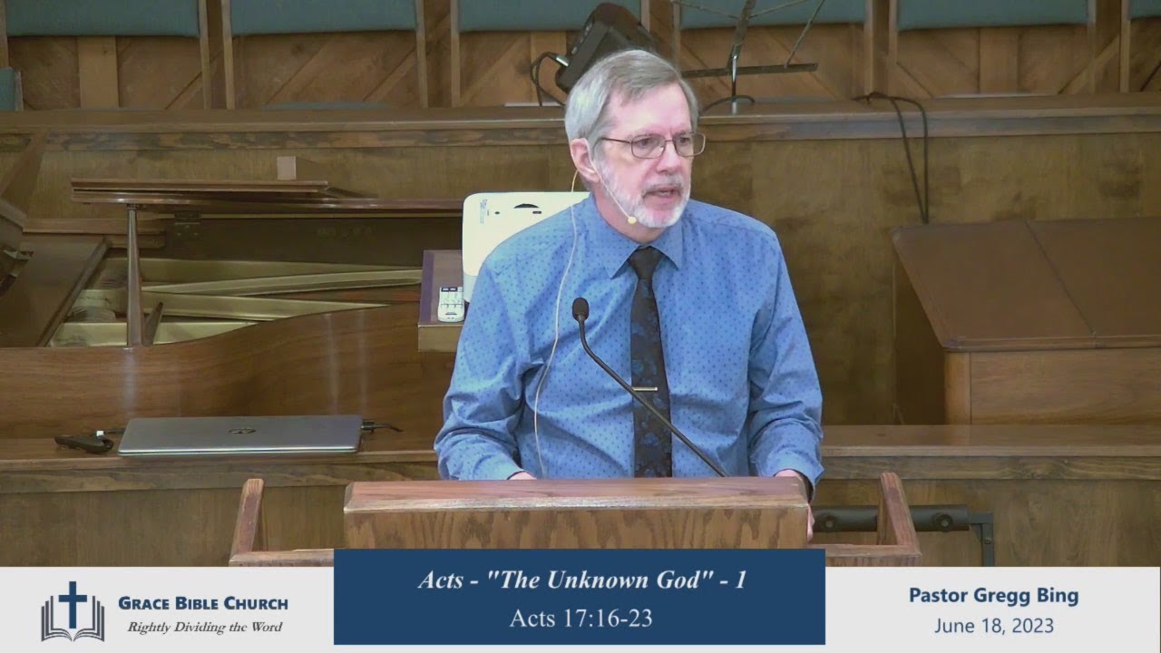 The Unknown God - 1, Part 53 of Acts - Book of Transitions, Pastor ...