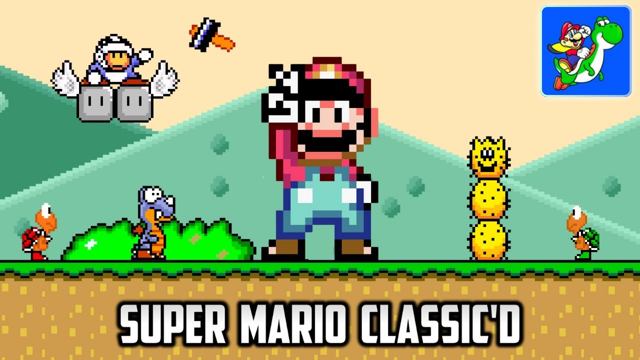 ⭐ Super Mario World - Super Mario Classic'd - YouTube