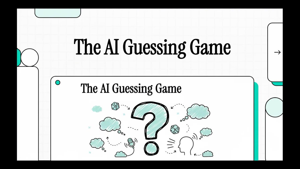 The AI Guessing Game - YouTube