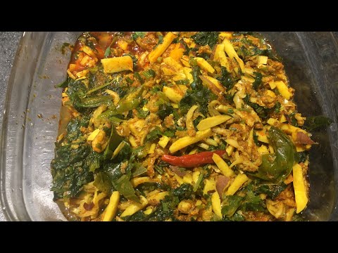 kathal bichi diye keski mach recipe - YouTube