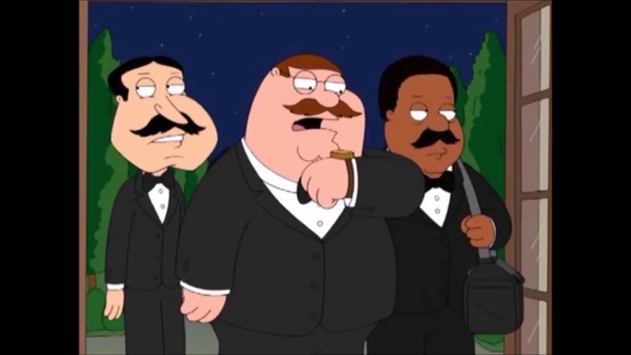 peter griffin dancing to the entirety of the safety dance - YouTube