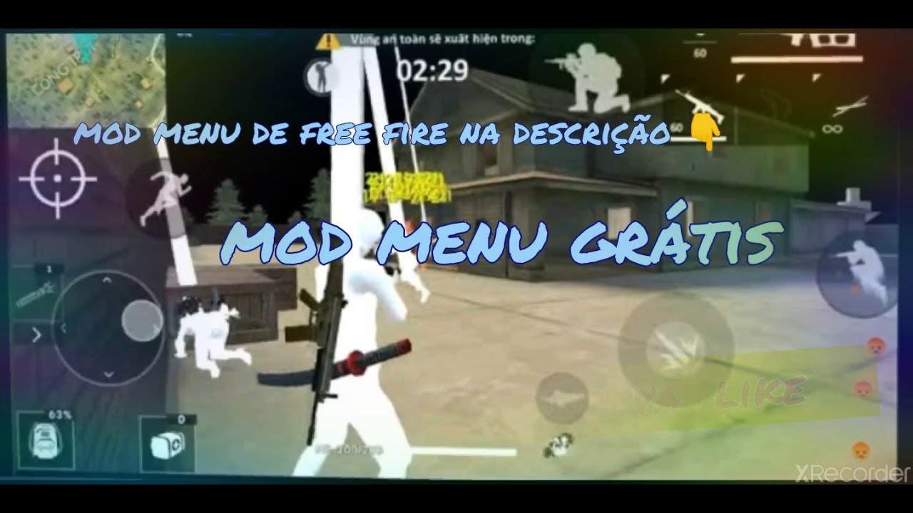 Download de mod menu grátis 😱😱😱 - YouTube