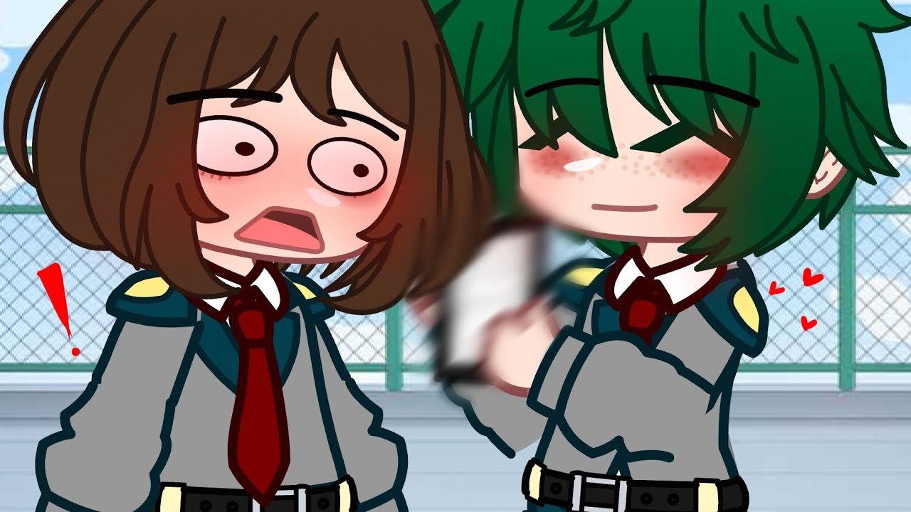 'when Todoroki sent Midoriya something..😏👀 ' || Tddk/DkTd💕 ft. Uraraka ...