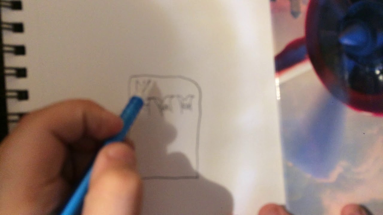 Drawing the logo for the NSA - YouTube