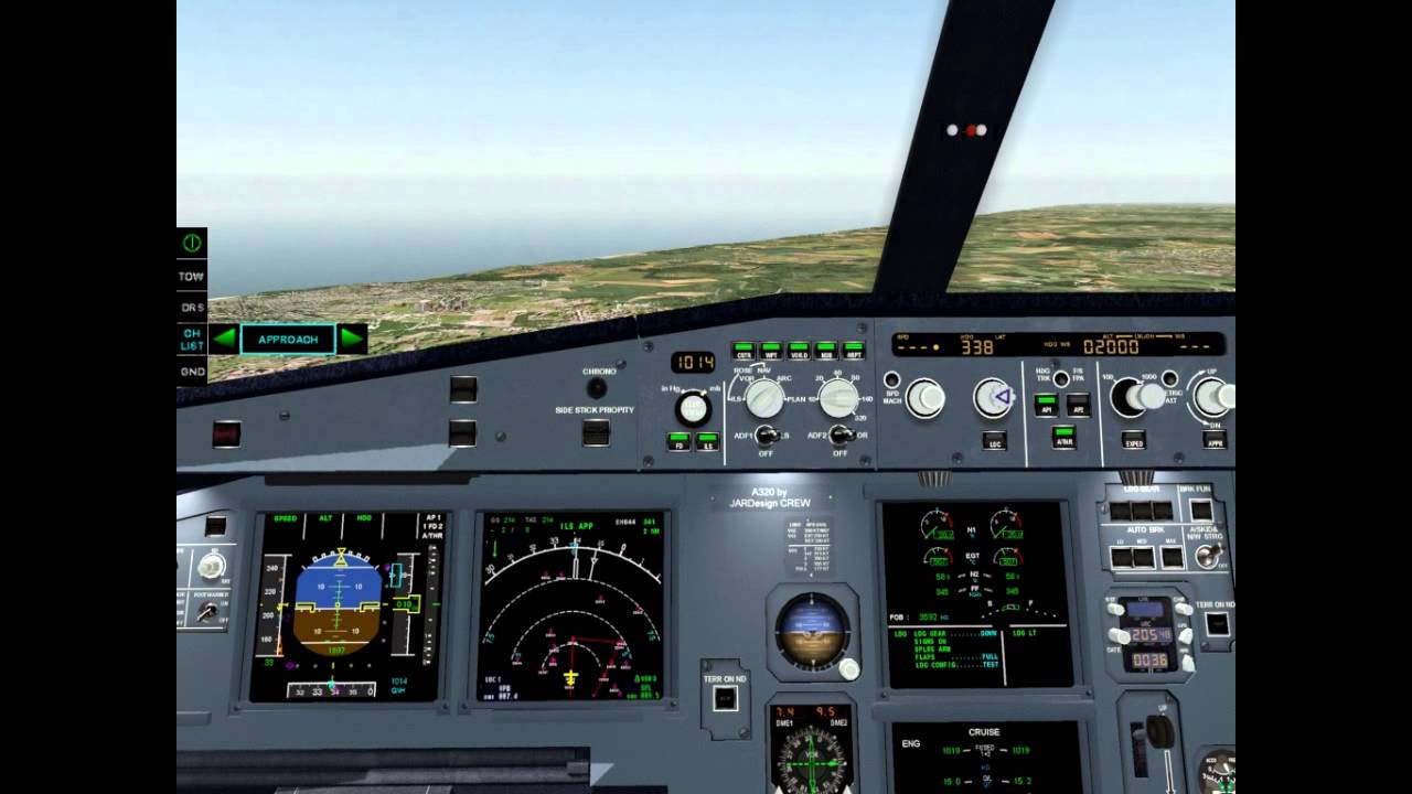 a320 SOP: DESCEND. APPROACH. LAND - YouTube