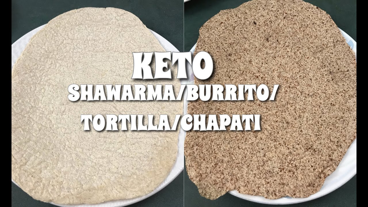 BEST KETO WRAP//BURRITO//SHAWARMA//TORTILLA//CHAPATI - YouTube