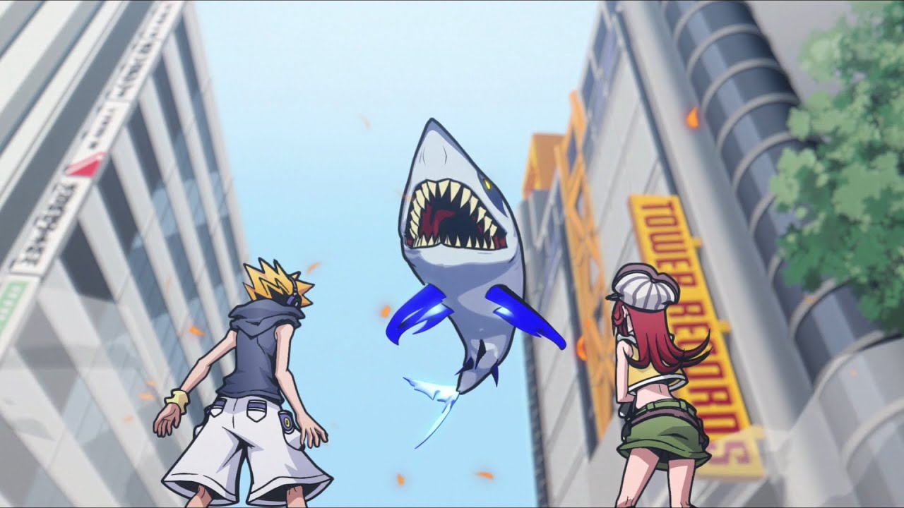 Swing Shark (Stay Away) - TWEWY Anime Dub Project Episode 3 - YouTube