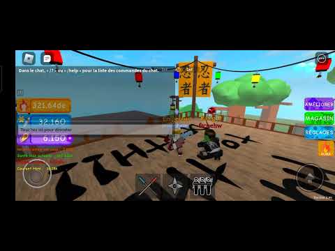 (RBX) OP ninja simulator partie (3) - YouTube
