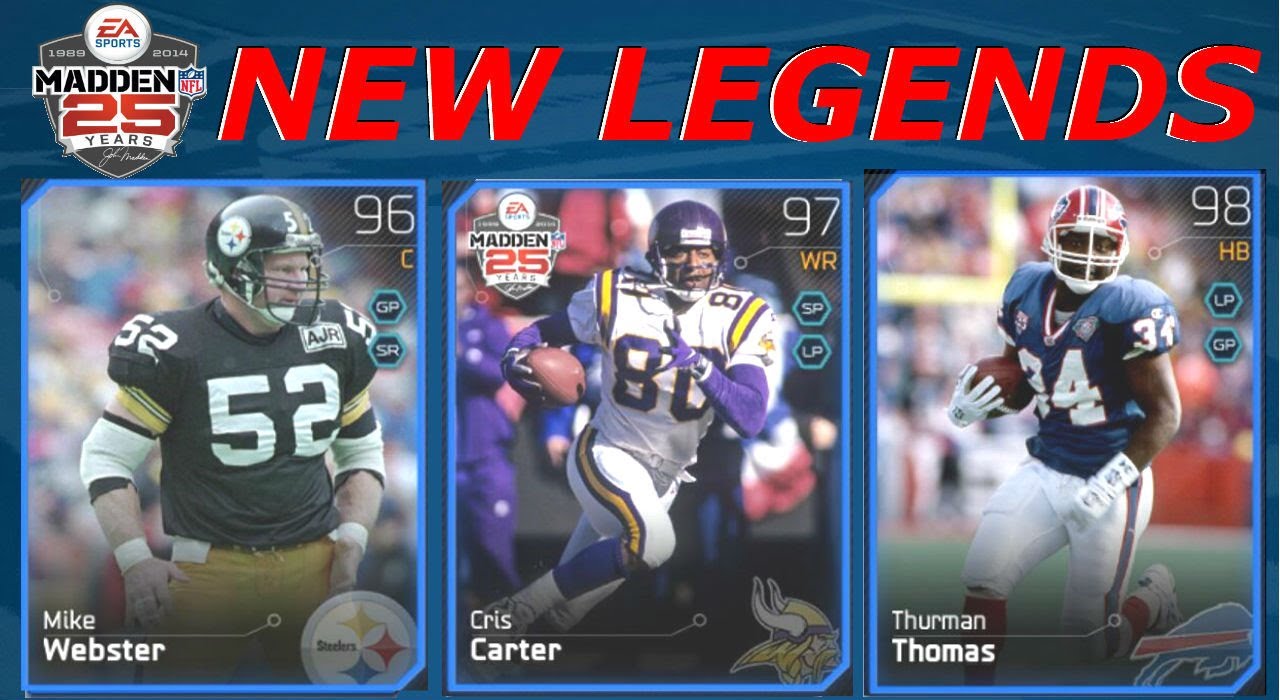 Thurman Thomas Madden 25