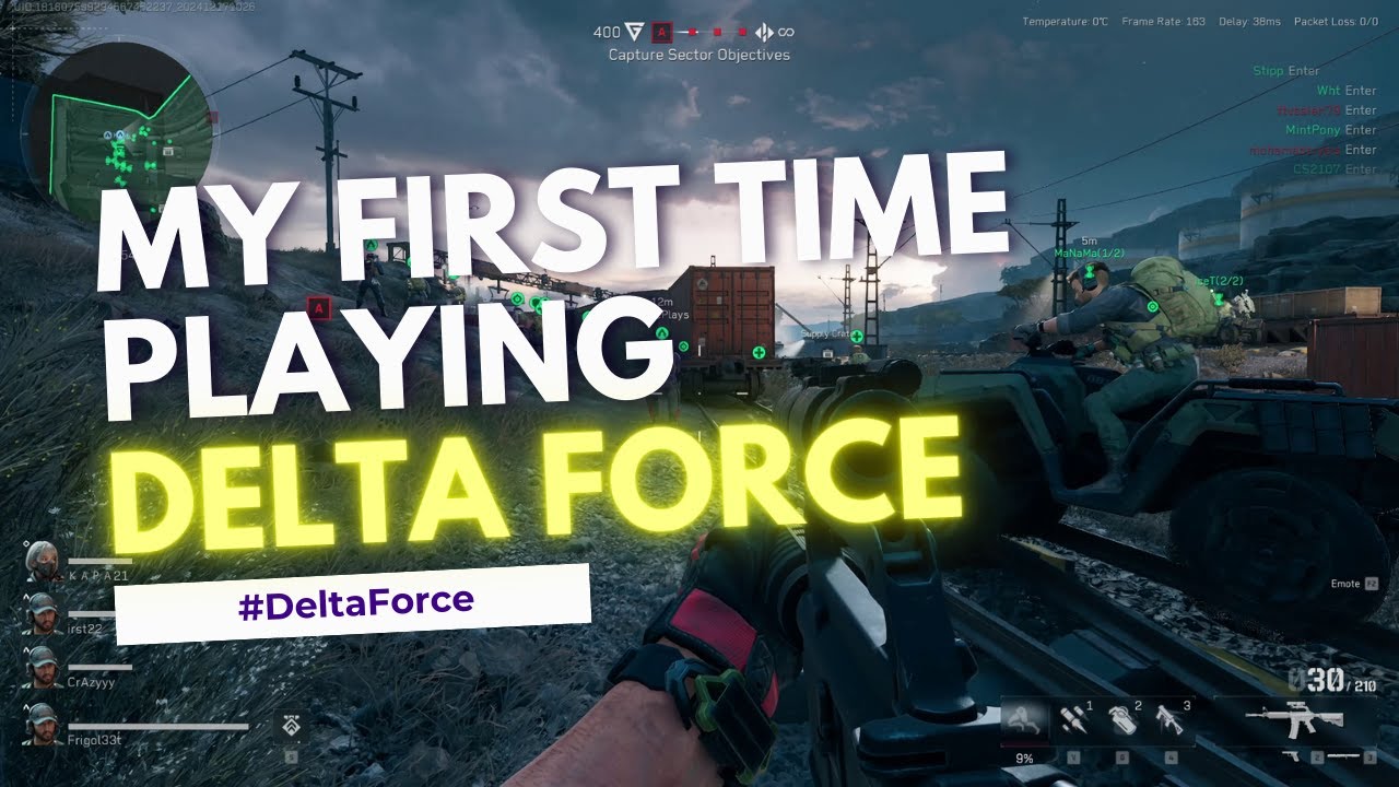 My First Time Playing Delta Force... (It Was CHAOS!) - YouTube