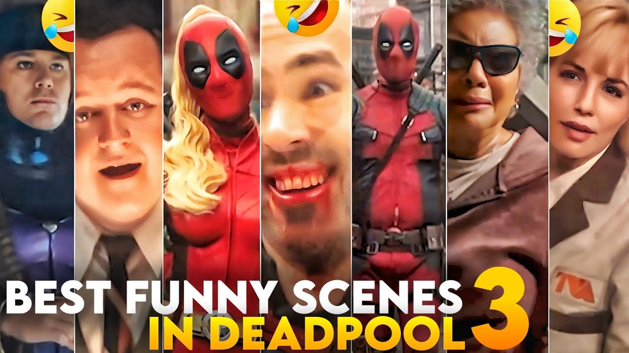 BEST FUNNY MOMENTS IN DEADPOOL 3 😂 - YouTube
