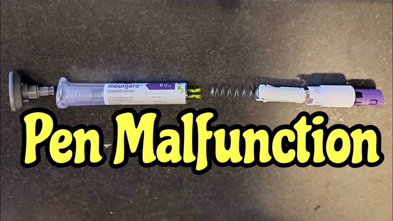 Injection Issues Malfunctions Mounjaro Zepbound: What to Do - YouTube