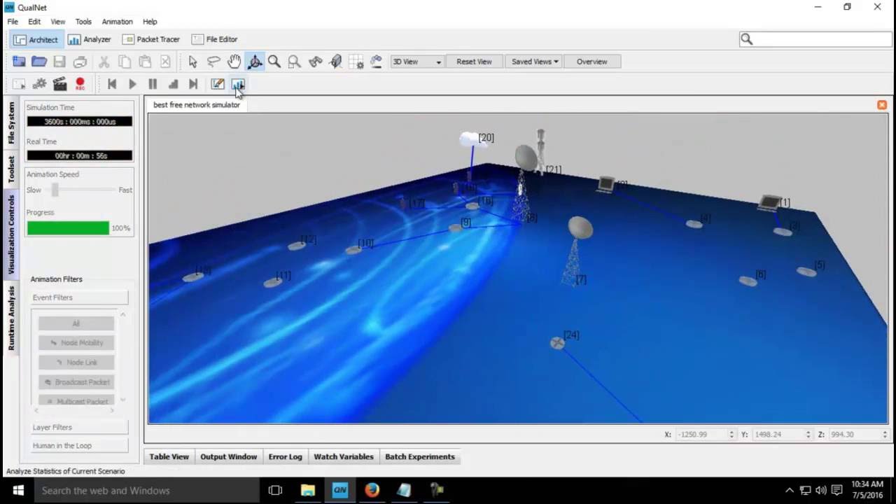 Best free network simulator - YouTube
