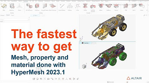 HyperMesh: Model Assembly - YouTube