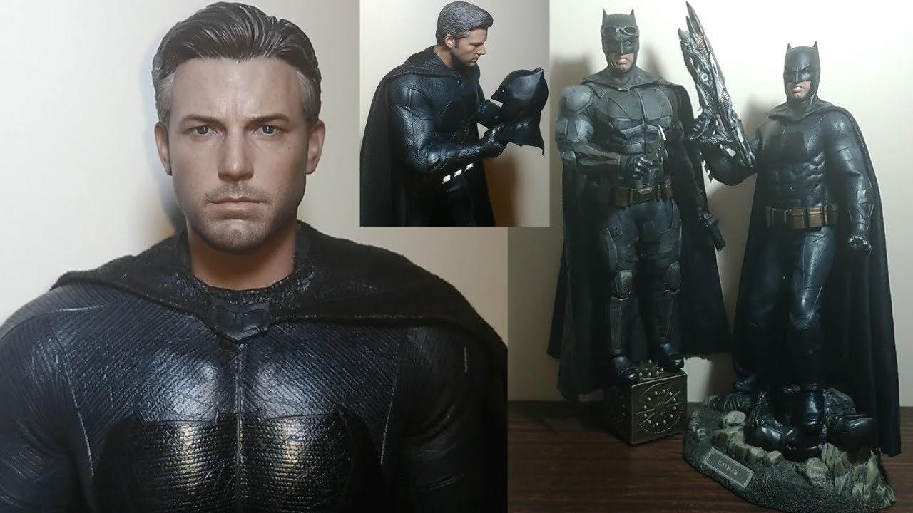 Batman "Ben Affleck" Justice League 1/6 Scale Figure Deluxe Version ...