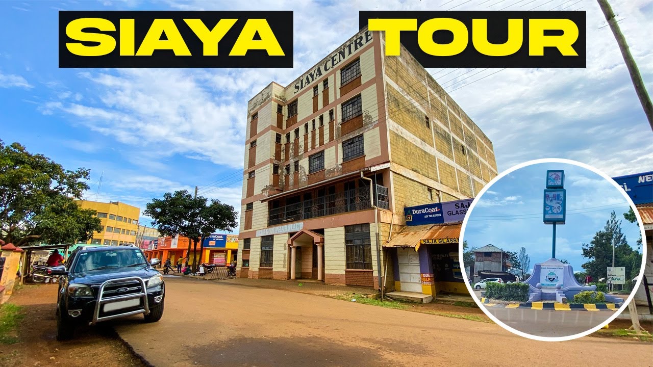 Inside SIAYA Town Driving Tour - YouTube