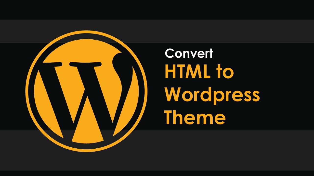 Convert HTML To Wordpress Theme Part 2 YouTube Convert HTML To Wordpress Theme Part 2 YouTube