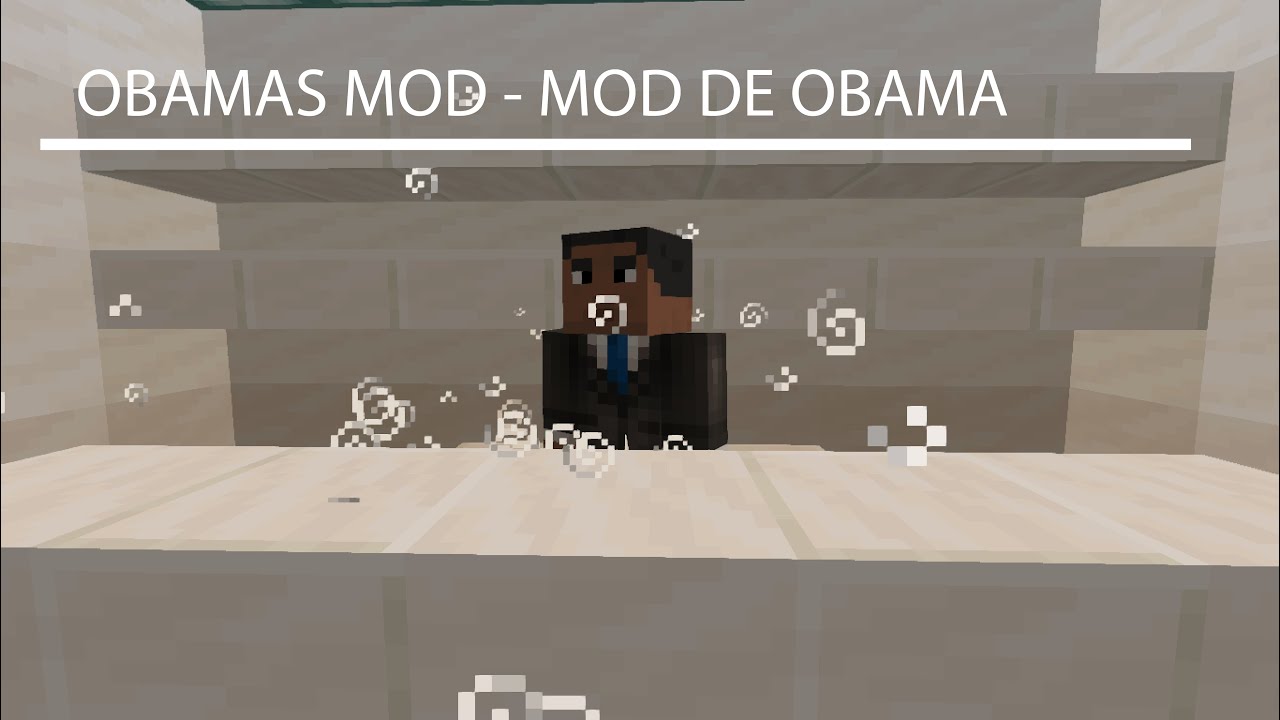 Obama's Mod - Mod de Obama - Minecraft 1.16.5 - YouTube