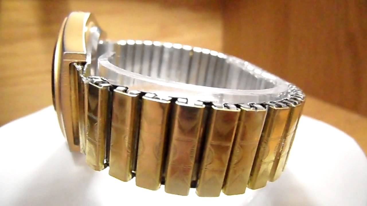 Retro LED Digital Watch Expander Strap - YouTube