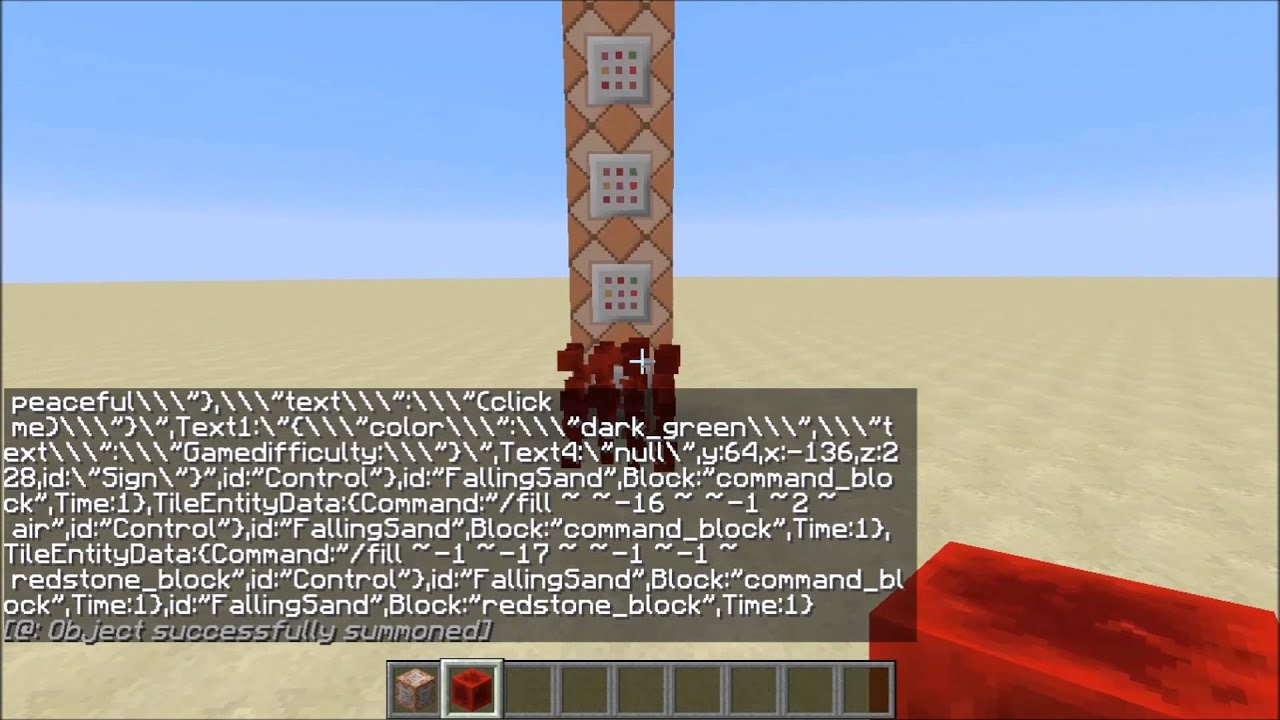 Minecraft Easy PvP Command block creation - YouTube