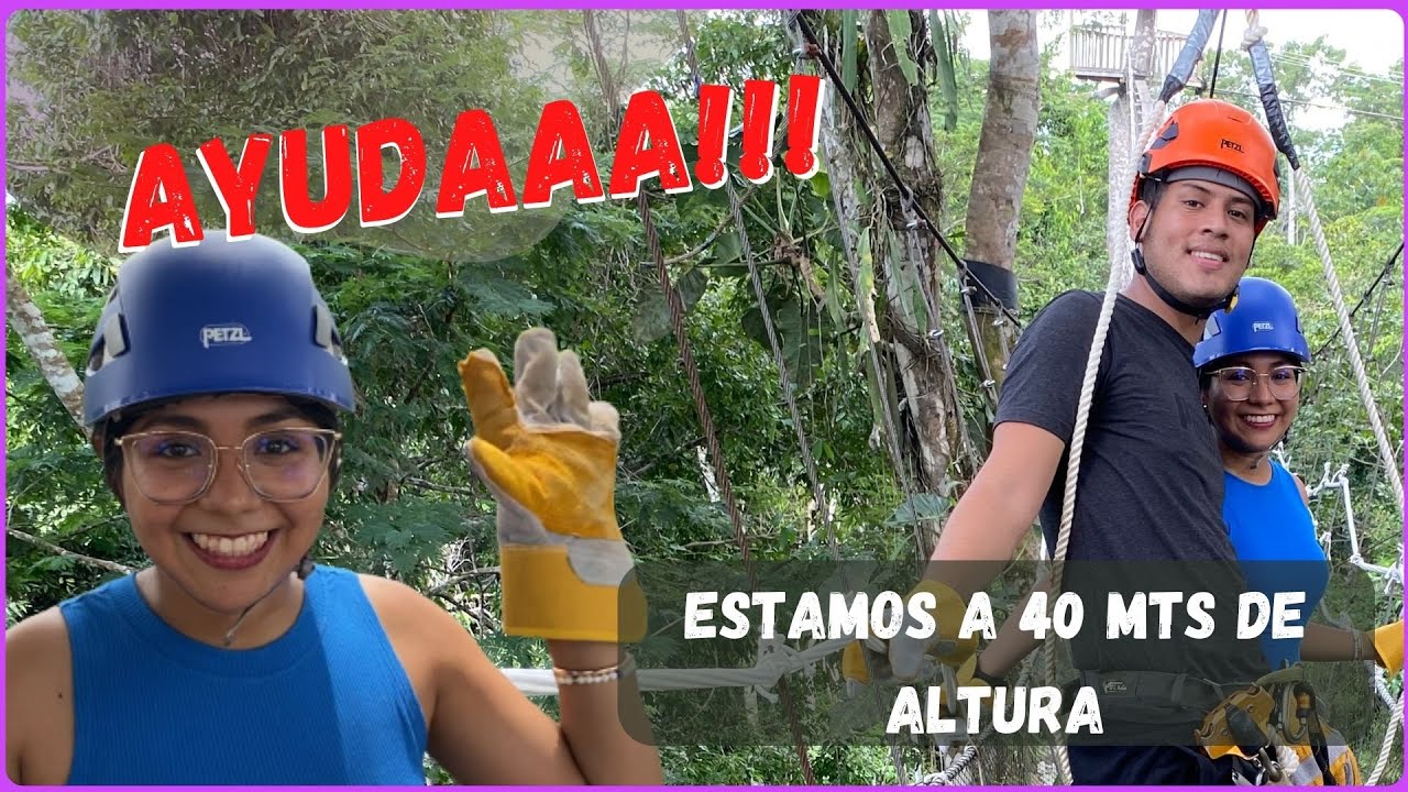 CANOPY A 40 METROS DE ALTURA EN LA SELVA PERUANA, LA GABYCITA VENCE SUS ...