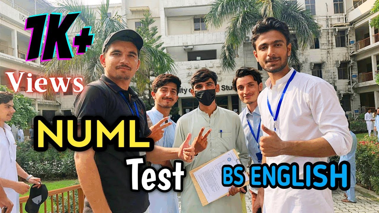 NUML Entry Test 2022 || Vlog - YouTube