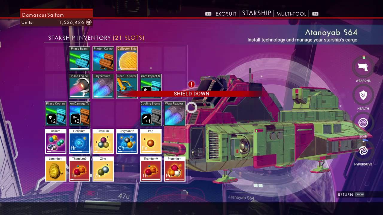 No Man's Sky: Pirate Fight at Atlas Facility - YouTube