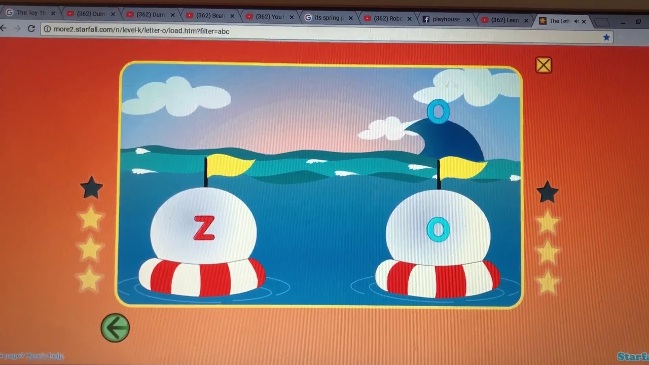 Starfall Letter O & Short o song - YouTube