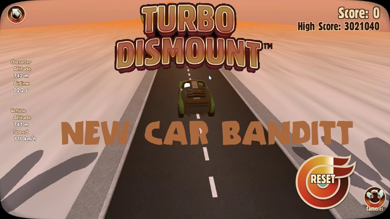 Turbo Dismount #3 New Car: Banditt - YouTube