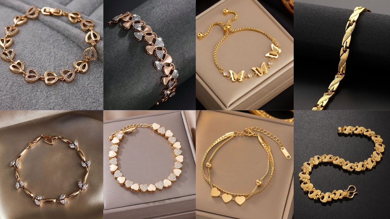 Most Expensive Viral Collections of Gold Bracelet // Antique bracelet ...