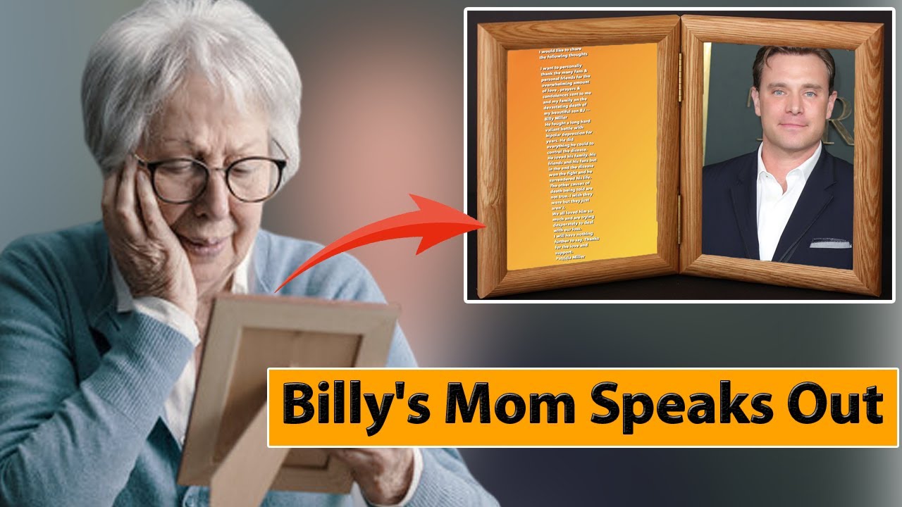 Patricia Miller, Mother of Late Y&R star Billy Miller Addresses Cause ...