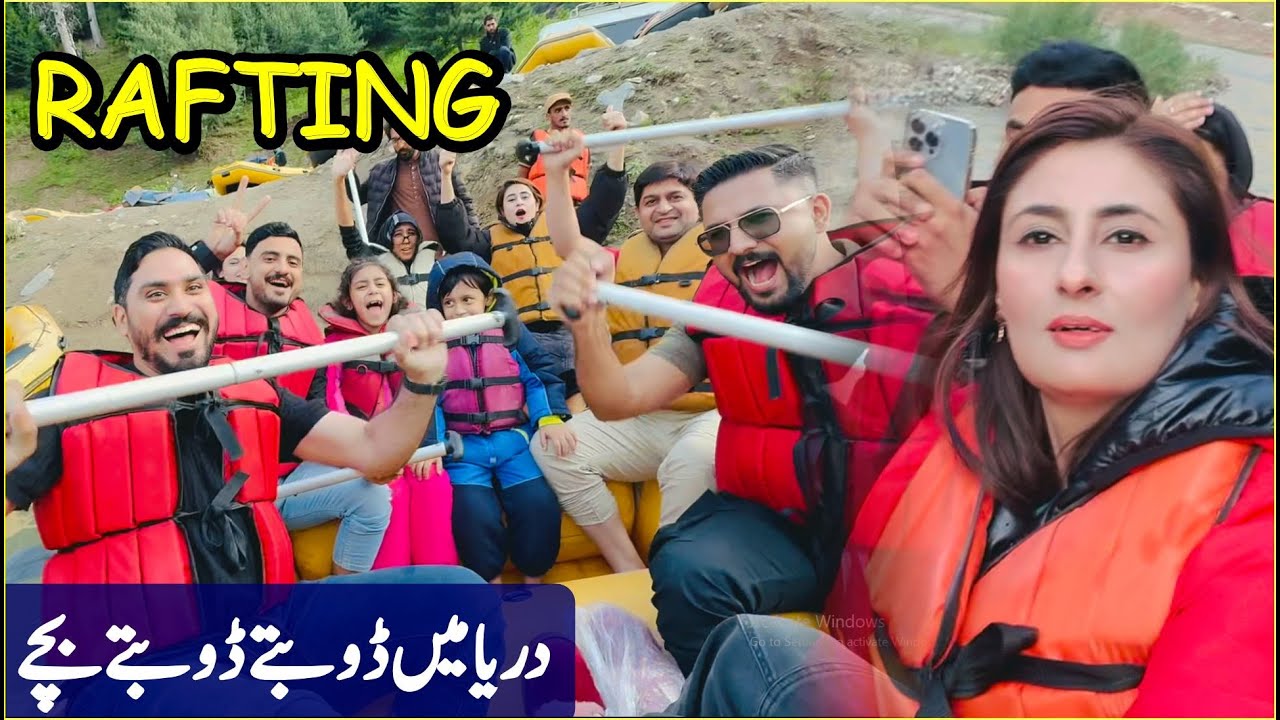 🔴 Rafting in River Kunhar Naran | River Rafting in Naran | Travel Vlog ...