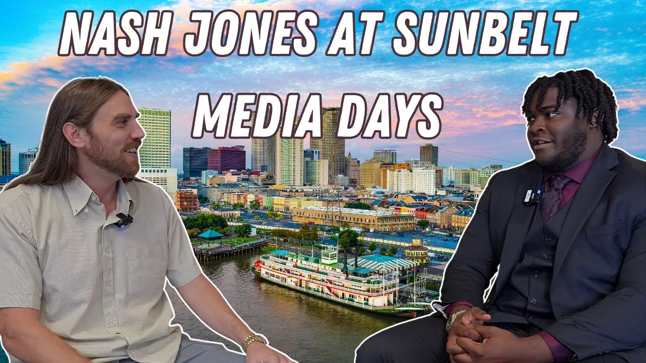 Exclusive Interview with Texas State Tackle Nash Jones at Sunbelt Media ...