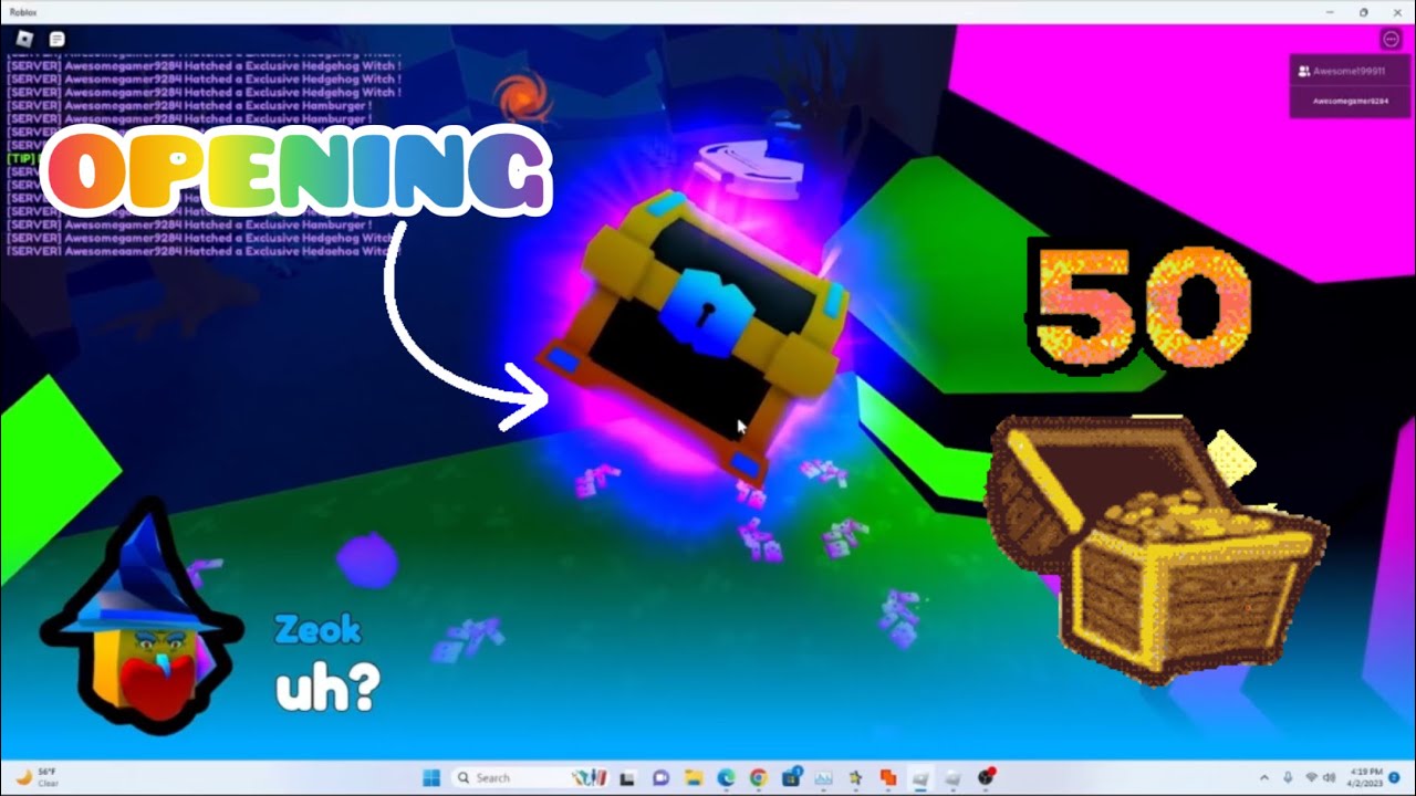 PET RIFT: OPENING 2 HUGE CHESTS + 50 DAILY CHESTS!!! - YouTube