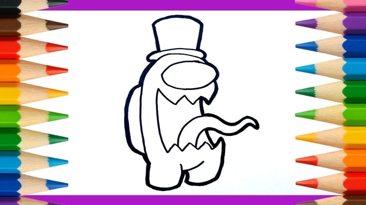 How to Draw Among Us Impostor Step by Step | Easy Drawing for Kids ...