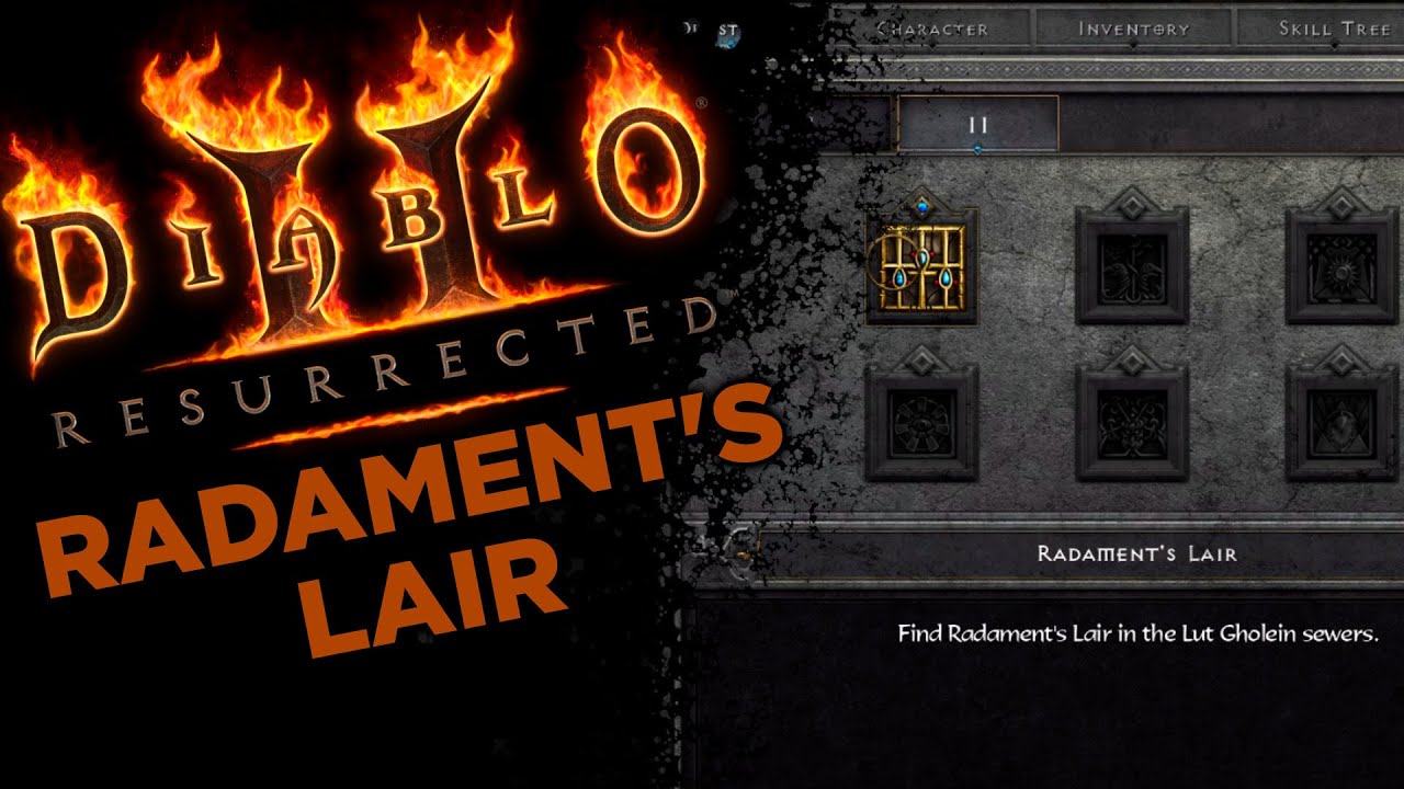 Radament's Lair | Diablo II: Resurrected - YouTube