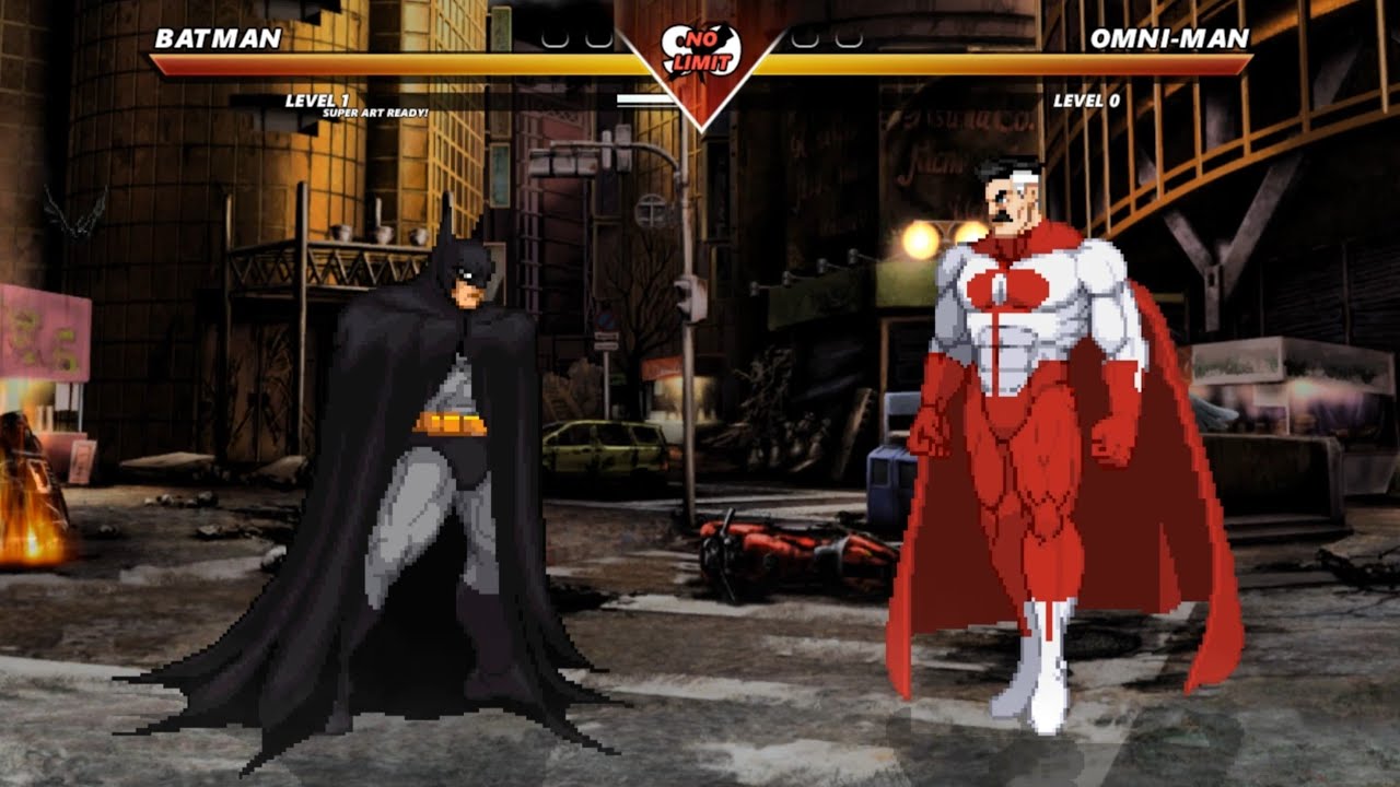 BATMAN vs OMNIMAN - The most epic fight ever made 🔥 - YouTube