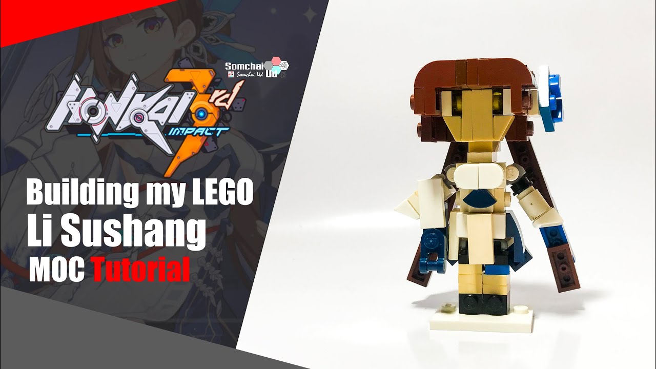 LEGO Honkai Impact 3rd Li Sushang (Jade Knight) Chibi MOC Tutorial ...