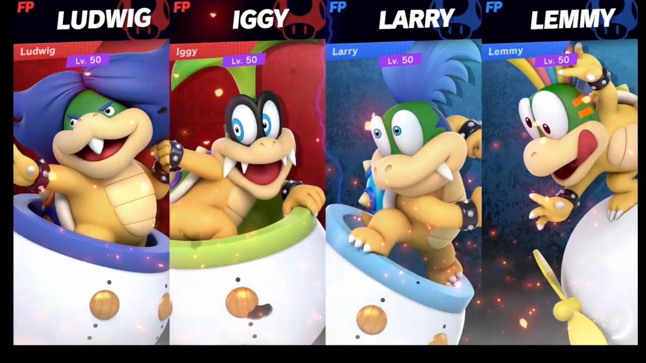 Super Smash Bros Ultimate Amiibo Fights Request #8349 Ludwig & Iggy vs ...