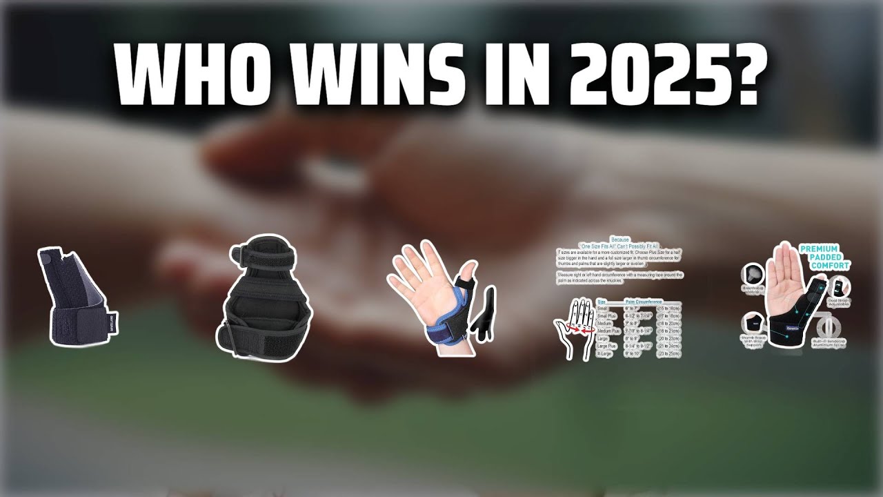The Top 5 Best Thumb Splint in 2025 - Must Watch Before Buying! - YouTube